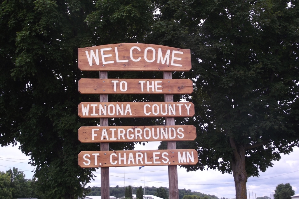 Welcome sign1 – Winona County Minnesota Fair